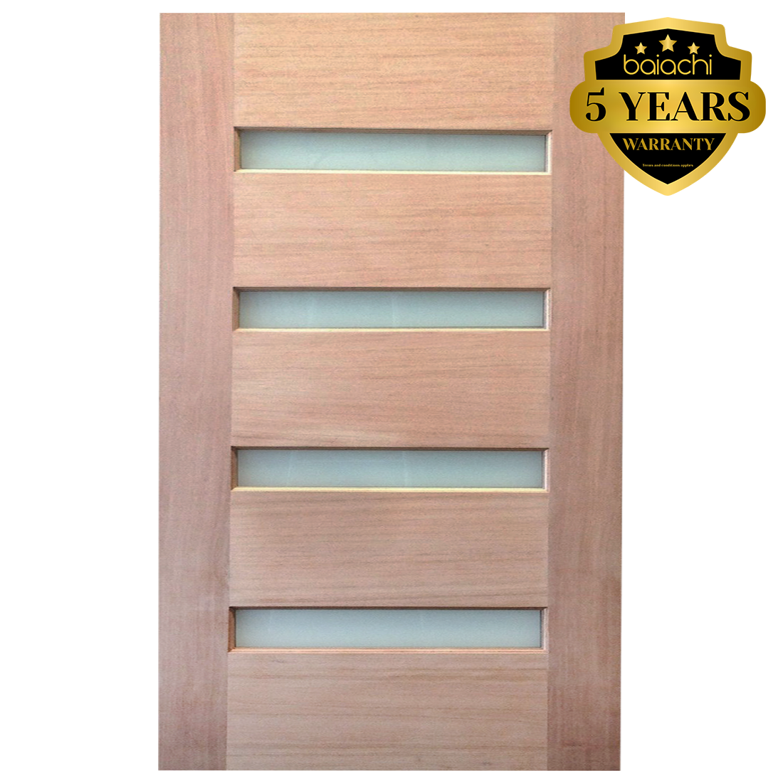 1200X2040X40mm Entrance Solid Timber Veneer External Front Entry Door ...